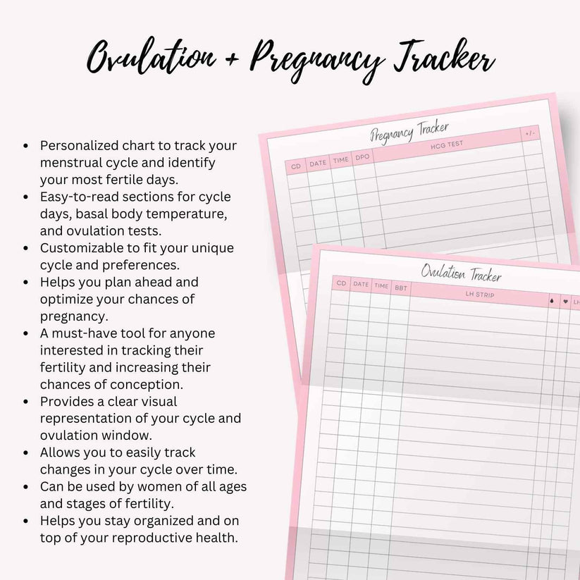Digital Download Ovulation and Pregnancy Tracker – Inseminmate
